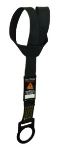 falltech 72494ft multi-purpose arc flash choker - arc flash nomex choker with 1 coated d-ring, 4', black