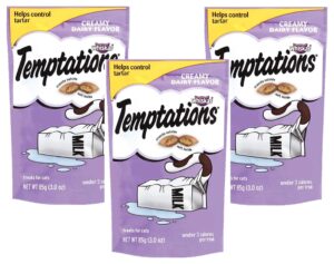 whiskas temptations creamy dairy cat treats 3oz (pack of 3)