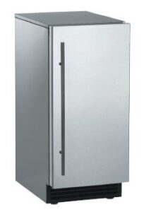 sccp30ma1su scotsman brilliance automatic ice machine with drain pump - stainless steel cabinet/panel required