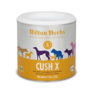 hilton herbs canine adrenal gland support supplement for dogs, 4.4 oz tub