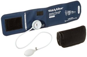 welch allyn ds44-11c gauge with durable one piece cuff and case, adult