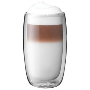 zwilling j.a. henckels zwilling ja henckels sorrento latte glass, glass, 2-piece, 5 pound