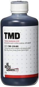 tbs tmd-bk black tissue marking dye, 8 oz.