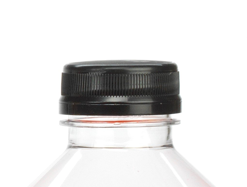 Clear Food Grade Plastic Juice Bottles 16 Oz (Pint) with Cap (6)