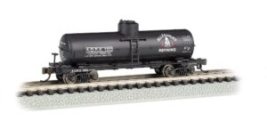 bachmann industries allegheny refining acf 10,000 gallon single-dome tank car (n scale), 36'-6"