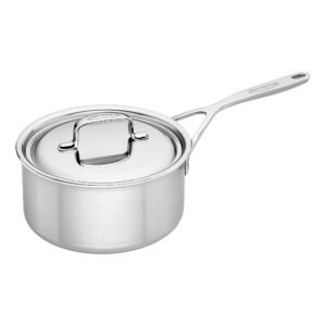 demeyere 5-plus stainless steel 3-qt sauce pan