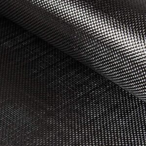 fibre glast carbon fiber cloth mat – high strength lightweight aerodynamic graphite fabric for auto, aerospace, boat builds & repairs – epoxy & resin compatible, black, 6 oz, 3 yards – made in usa