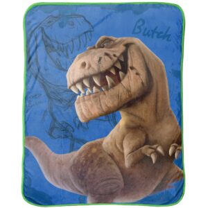 Jay Franco Disney The Good Dinosaur Carnivore 46" X 60" Plush Throw