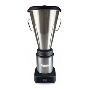 2-gal table top blender w/ push button, 4-blades, stainless