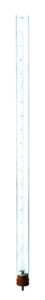 eisco 40" transparent turbidity tube with secchi disk