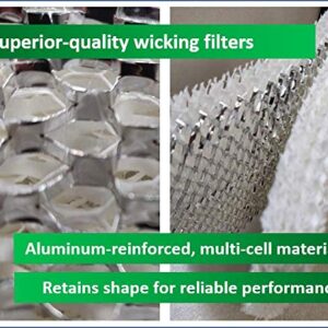 EFP HDC12 Humidifier Filter Replacement - 4-Pack - for AIRCARE HDC12 Super Wick Humidifier Filter, MoistAir Humidifier Filters HDC-12 Humidifier Filters HDC12, Moist Air HDC12 Humidifier Filters