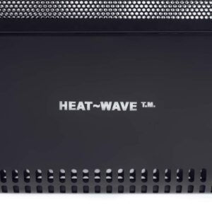 Heat Wave 1,000 Watt Convector Baseboard Heater, Black