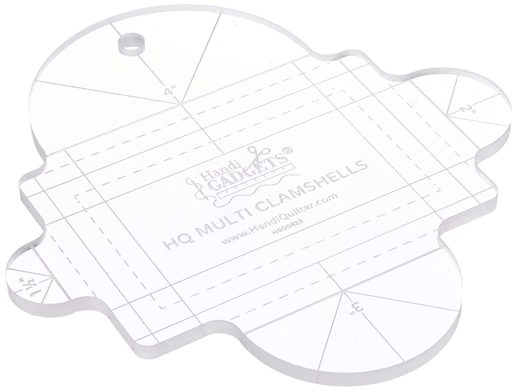 Multi Clamshell Ruler