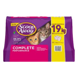 scoop away cat spot litter, cat kitty litter (19 kg)