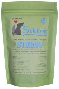 dr becker's stress/calming solution bites treats - natural supplement for dogs