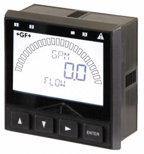 gf signet 3-9900-1p the 9900 transmitter, panel mount, multi-parameter, 1 input, dc power, 1 4 ma-20 ma and 1 oc outputs, 10"