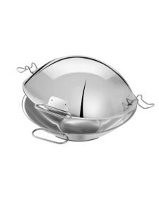 artame art32802 cataplana stainless steel silver 24 x 24 x 14.5 cm