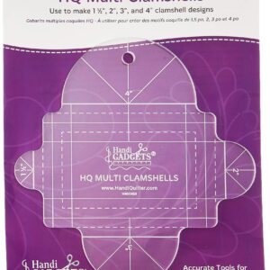 Multi Clamshell Ruler