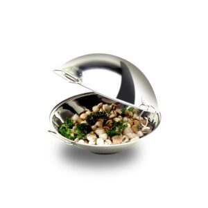 Artame ART32802 Cataplana Stainless Steel Silver 24 x 24 x 14.5 cm