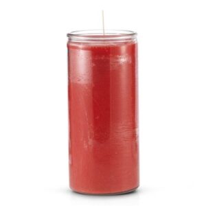 14 day plain red candle for love, spiritual healing spell-casting witchcraft wishing manifestation magical positive energy protection blessing ritual wish candles