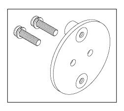 mount plate (lamp shield) adp271