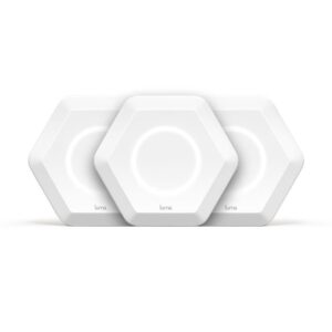 luma whole home wifi (3 pack - white) - replaces wifi extenders and routers, free virus blocking, free parental controls, gigabit speed