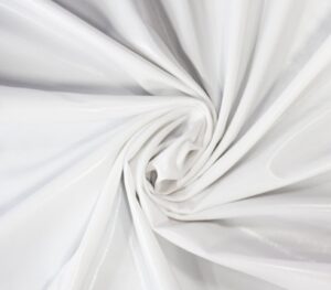 spandex fabric metallic white / 60" wide/sold by the yard