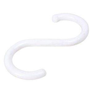 uxcell plastic s shape hooks hangers clasp for home organization 5pcs