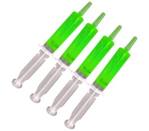 multiberg 50 jello shot syringes with (55 syringe shots recipe's ebook), creates an instant fun party! large 1.5-2oz with caps