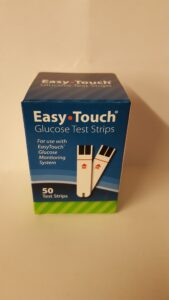 easy touch glucose test strips 200 count