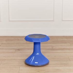 ECR4Kids ACE Active Core Engagement Wobble Stool, 15-Inch Seat Height, Flexible Seating, Blue