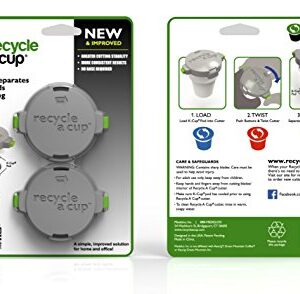 Medelco Recycle A Cup - Coffee or Tea Pod Recycling Tool - Compatible with K-Cups - Best Single Serve Coffee Pod Recycling Tool - K Cup Recycling - Single Serve Pod Cutter (pack of 2)