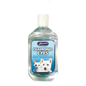 johnsons diamond eyes cat dog tear stain remover 250ml