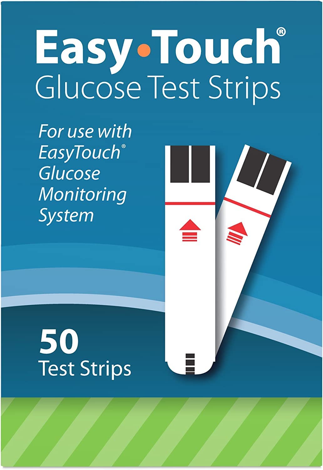 Easy Touch Blood Glucose Test Strips, 150 Count