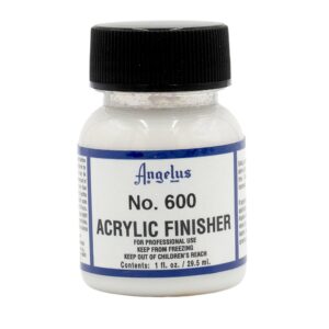 angelus 600 acrylic finisher, 1 oz.