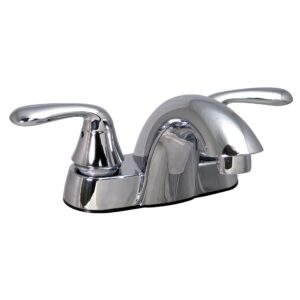 valterra phoenix faucets pf232301 two-handle 4" hybrid bathroom faucet with low-arc spout - chrome