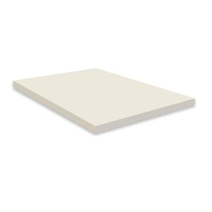 spring coil 2-inch high density foam topper,adds comfort to mattress, twin size