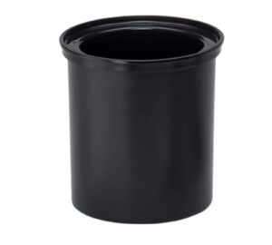 cambro coldfest black round 2 qt crock