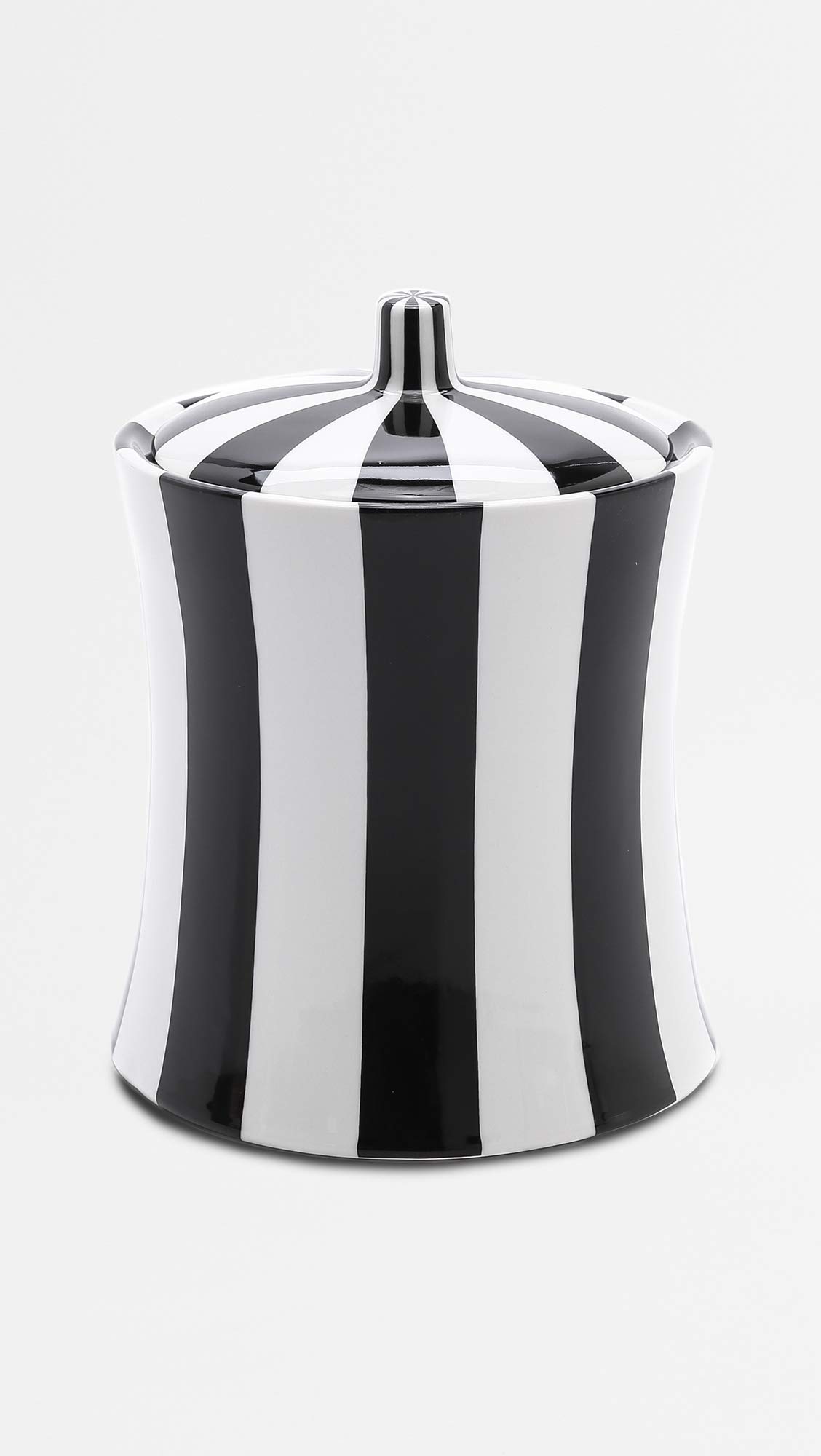 Jonathan Adler Secrets Canister, Black/White, One Size