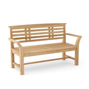 anderson teak bh-257 - no cushion sakura 2-seater bench