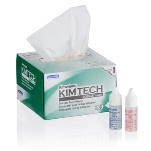 amscope mlab-kim microscope maintenance kit - type a & b immersion oils and kimwipes wipers