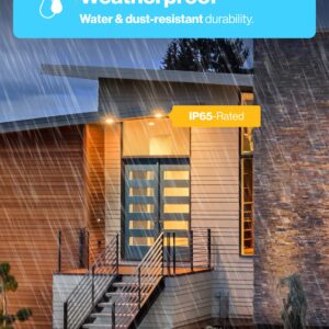 Sunco 6 Pack Outdoor LED Flood Home Patio Driveway Light, Waterproof PAR38 LED Bulb, CRI90, 3000K Warm White,1050 Lumens, 100W Equivalent 13W, Dimmable, Wet-Rated, E26 Base U