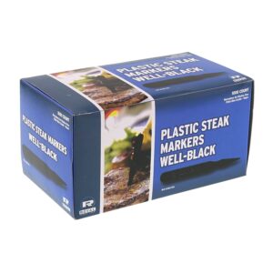 Royal Well Steak Marker-Black, Package of 1000