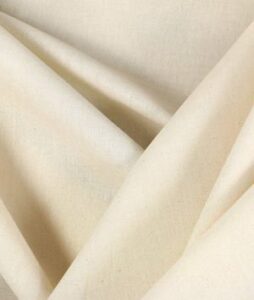 63" unbleached muslin fabric - by the yard