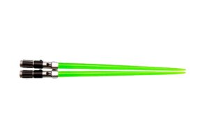 star wars - lightsaber chopsticks yoda (renewal ver.) kotobukiya