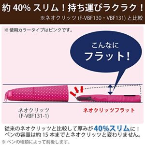 Kokuyo Pencil Case Neocritz Flat Pink (F-VBF160-2)