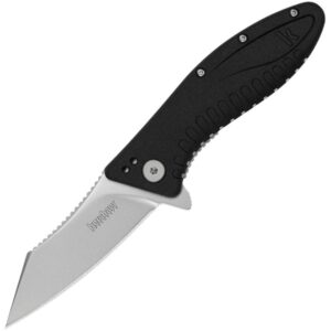 kershaw grinder assisted opening flipper knife (3.25" bead blast) 1319