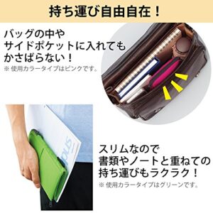 Kokuyo Pencil Case Neocritz Flat Pink (F-VBF160-2)