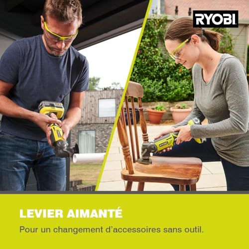 Ryobi R18MT-0 Multifunction Tool 18V Battery Adjustable 3.2° (Body Only)