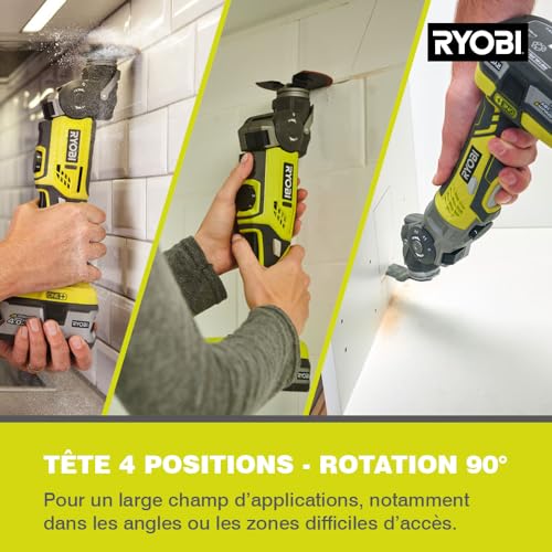 Ryobi R18MT-0 Multifunction Tool 18V Battery Adjustable 3.2° (Body Only)